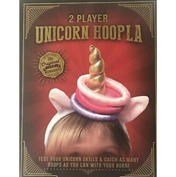Toys | Unicorn Hoopla Game 2 Player Ring Toss Party Game | Poshmark